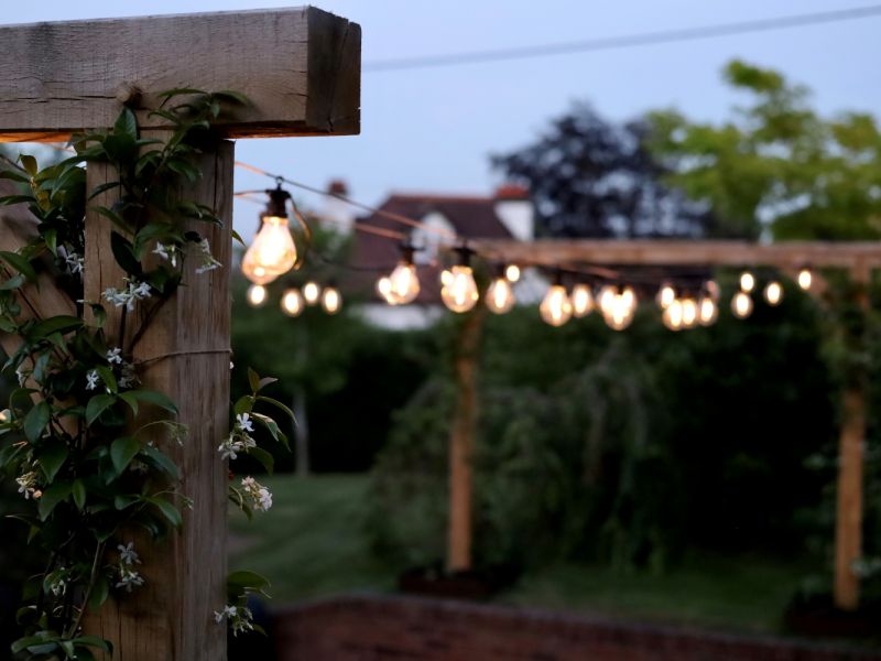 Oak Garden Rose Archway