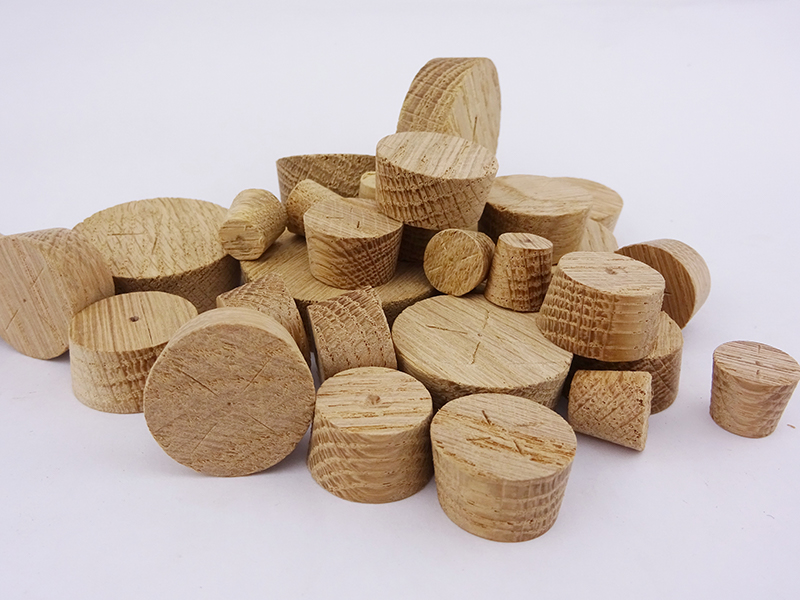 Solid Tapered Oak Pellets - Hewins Oak