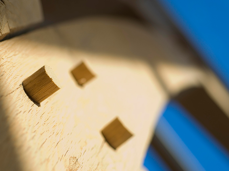 Fresh Sawn Oak Framing Pegs