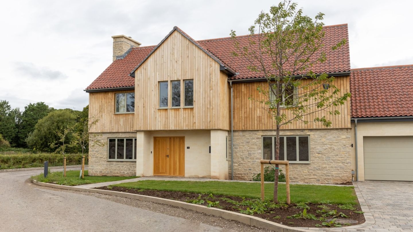 Oak-clad, light-filled homes, designed to make the most of surrounding ...
