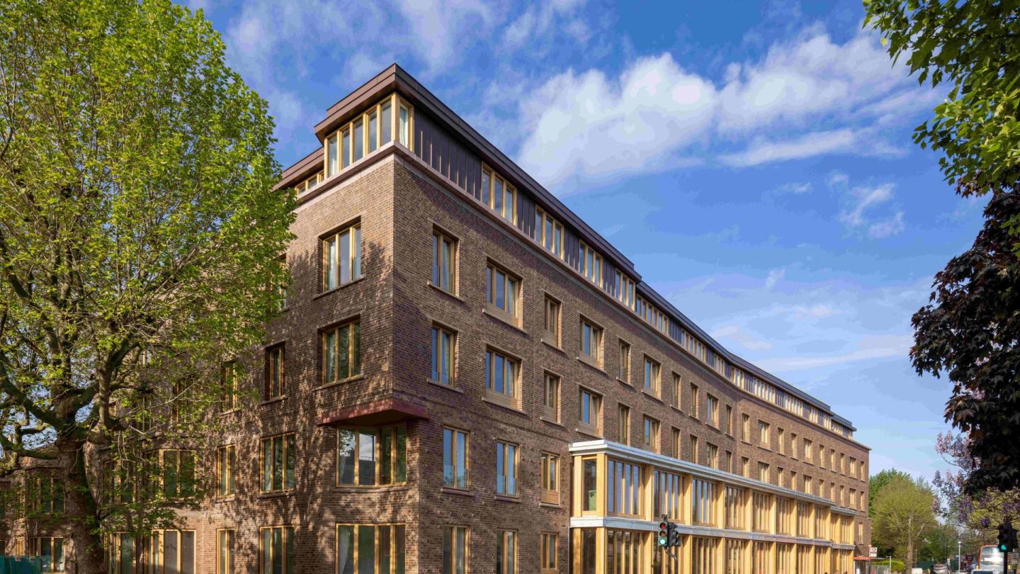 A modern almshouse, intended to reduce loneliness.