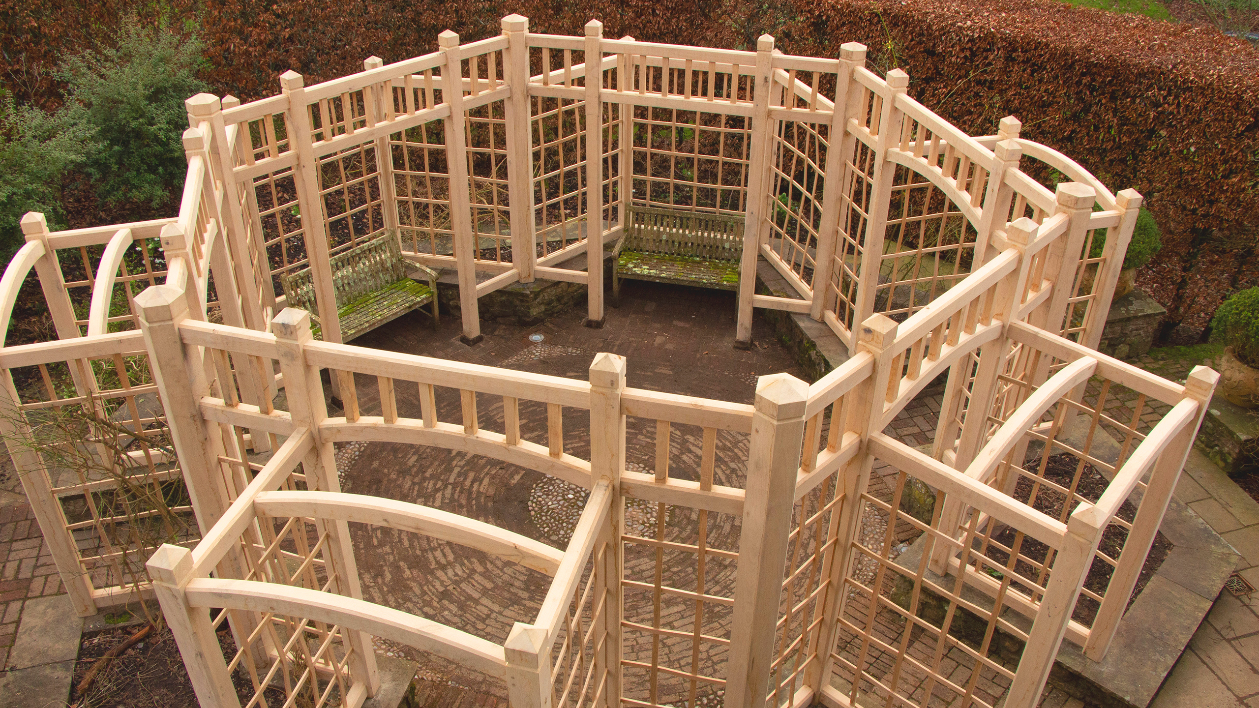 Hexagonal Pergola in Dorest